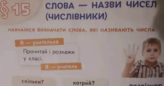 Числівник Діагностувальна робота 2 клас Тест на 8 запитань