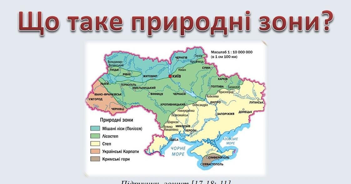 Презентація до уроку Я досліджую світ Що таке природні зони 4 клас