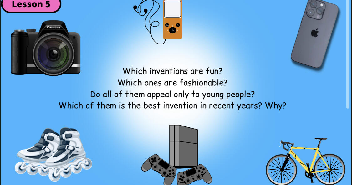 Inventions and discoveries (Lesson 4. Telephone and Clock ...