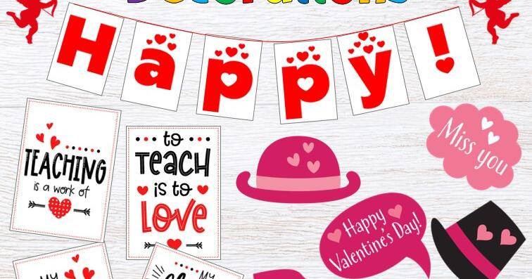 St Valentine's Day Decorations | . Англійська мова