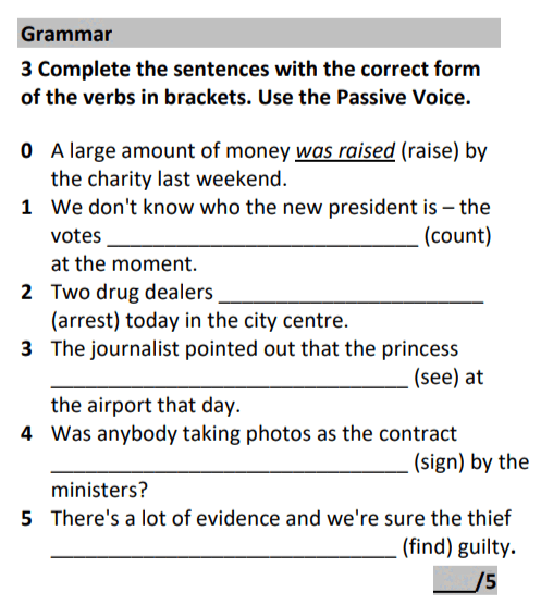 Focus 3, Unit 8, Student B | Тест на 7 запитань. Англійська мова