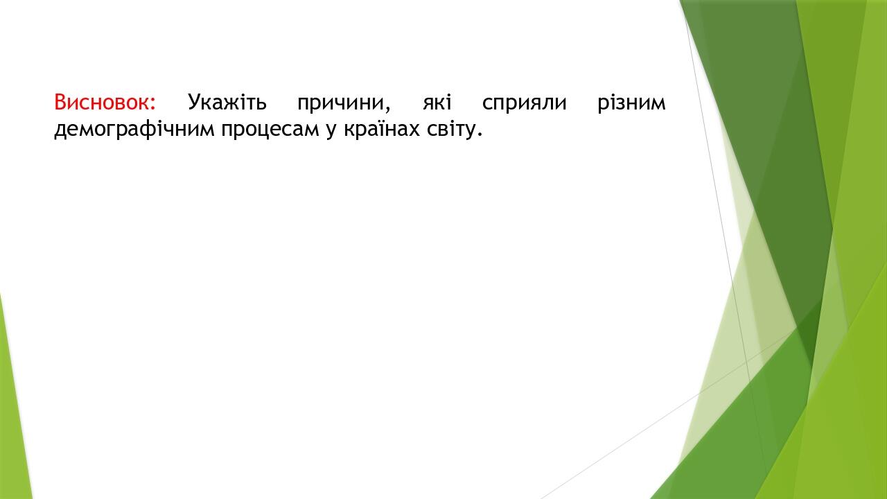 8 клас Практична робота № 11 Аналіз статево вікових пірамід України та окремих країн світу