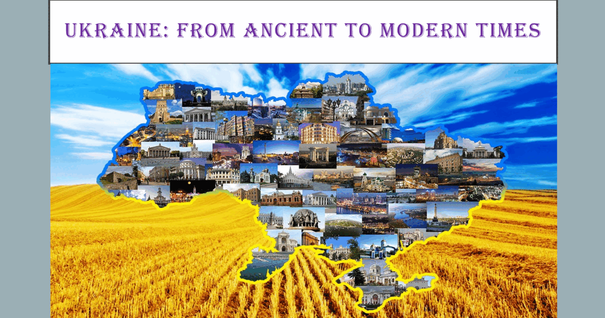 Ukraine: from ancient to modern times | Презентація. Англійська мова