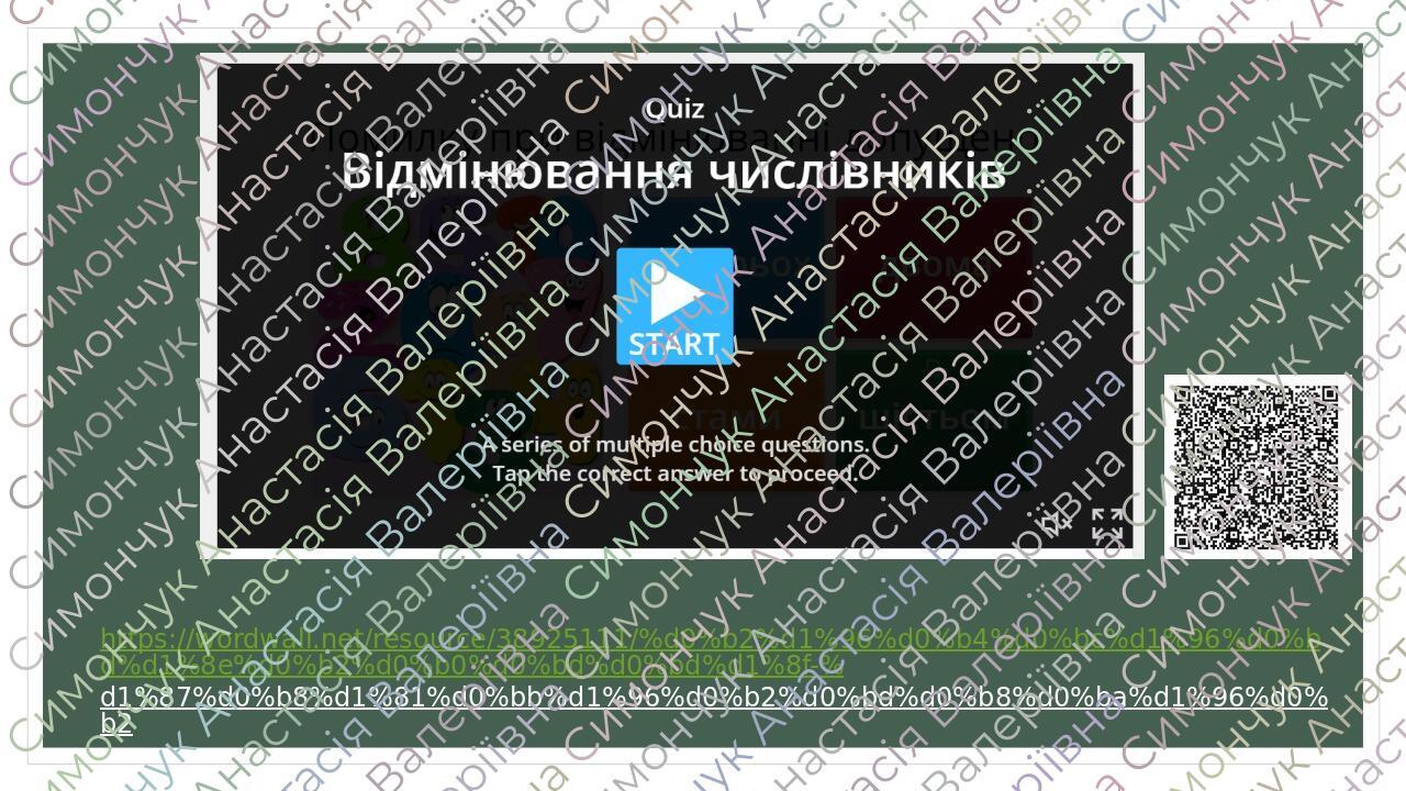 РМ. Письмова розповідь «Мій родовід» із використанням дат народження ...