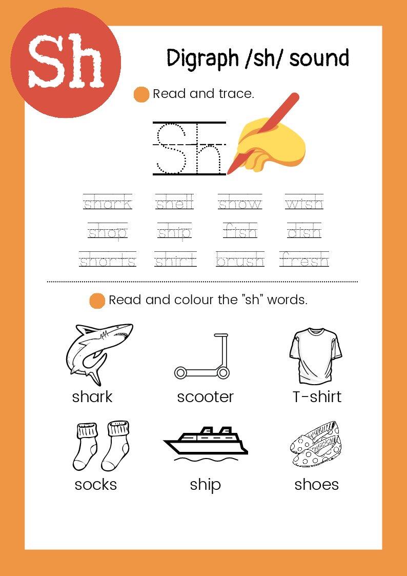 Англійська мова | Handwriting Colouring English Phonics Digraph ...