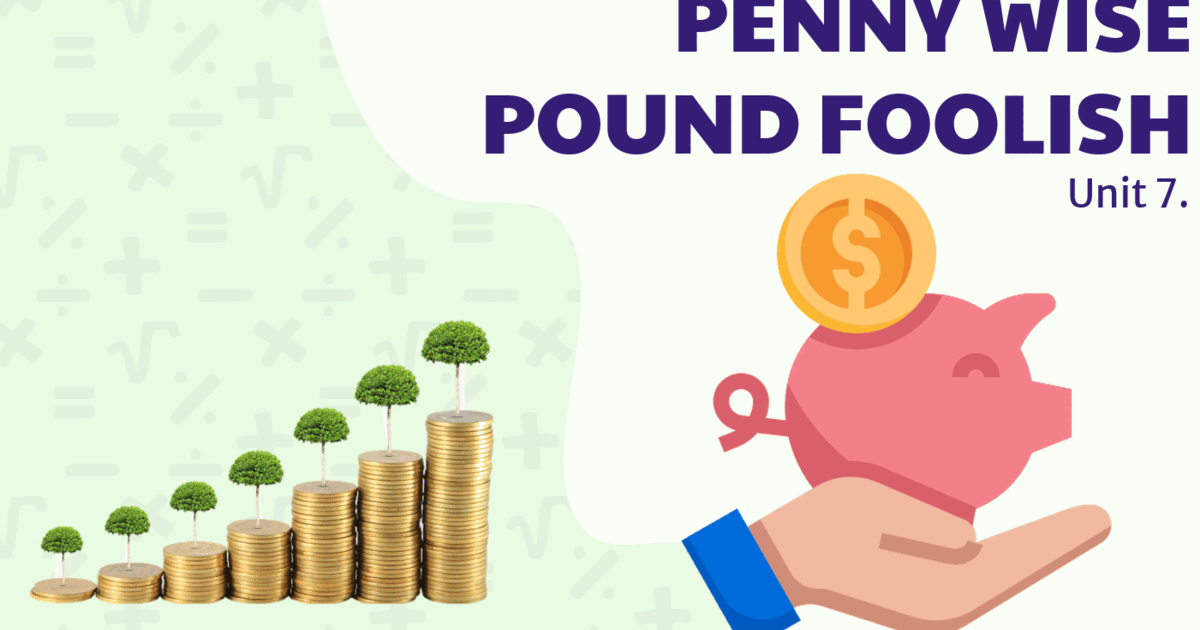 Shopping: "Penny Wise, Pound Foolish" | Презентація. Англійська мова