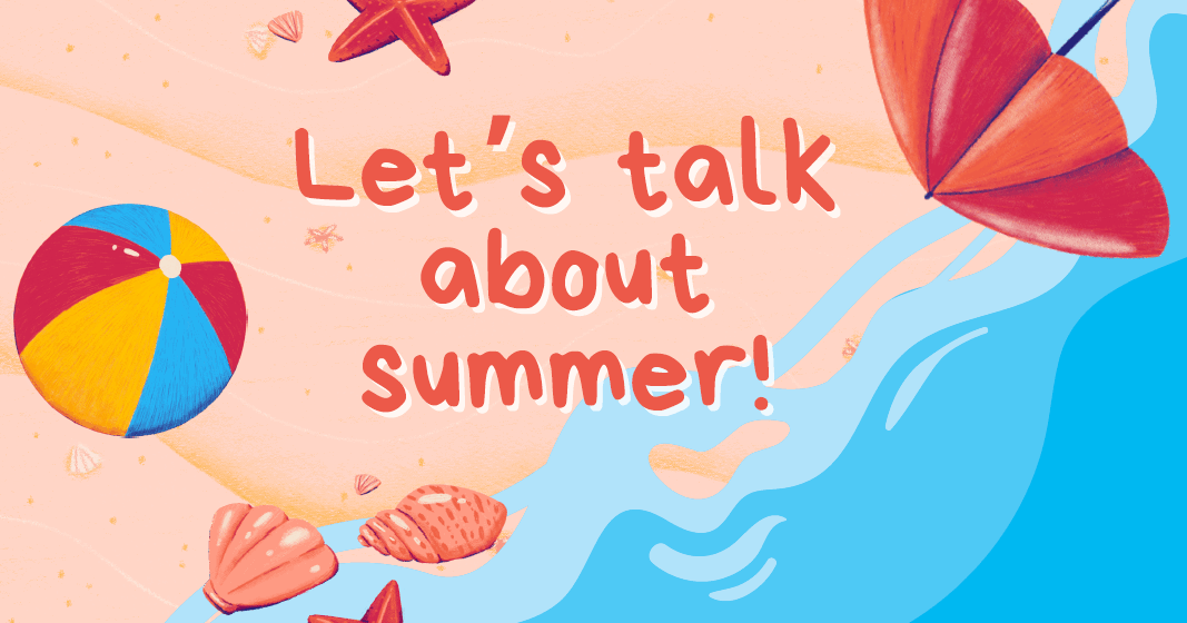 Speaking cards: Let's talk about summer. | . Англійська мова