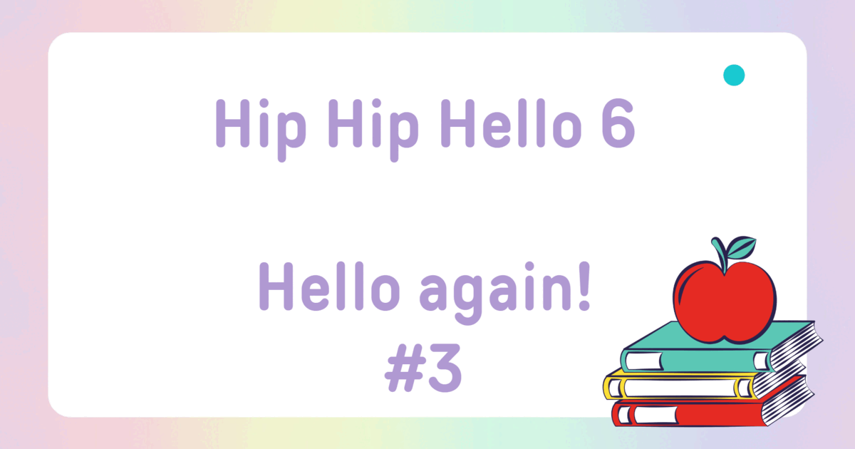 Hip Hip hello 6 Hello again! 1-3 .pptx, | Презентація. Англійська мова