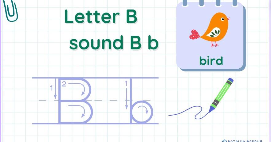 STREAM ABC Reading. Lesson 7: Introduction to Letter B and Sound B b ...