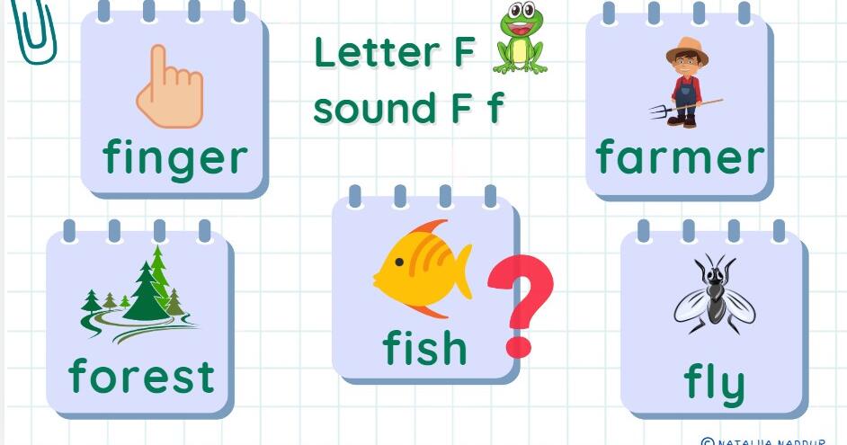 STREAM ABC Lesson 28: Exploring More with the Letter F sound F f ...