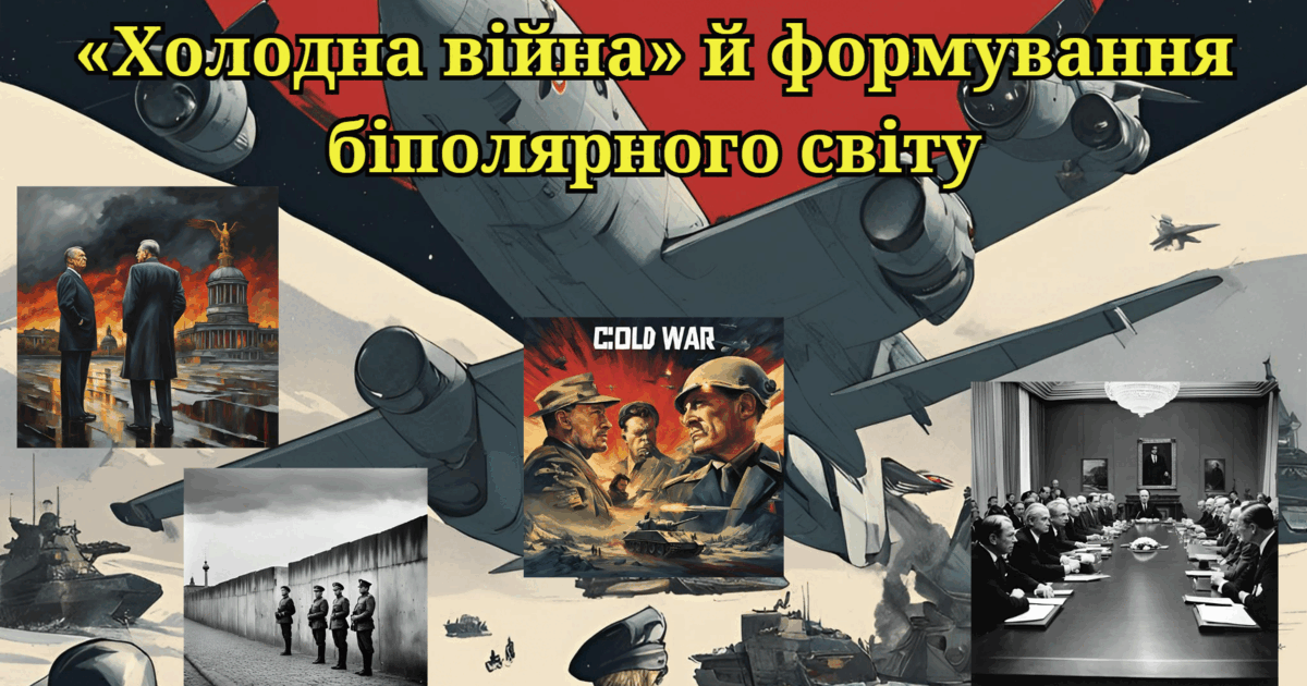 «Холодна війна» й формування біполярного світу | Презентація. Всесвітня ...