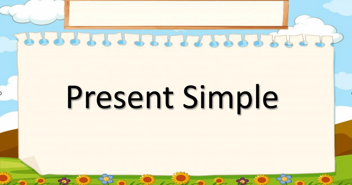 Present Simple презентація | Презентація. Англійська мова