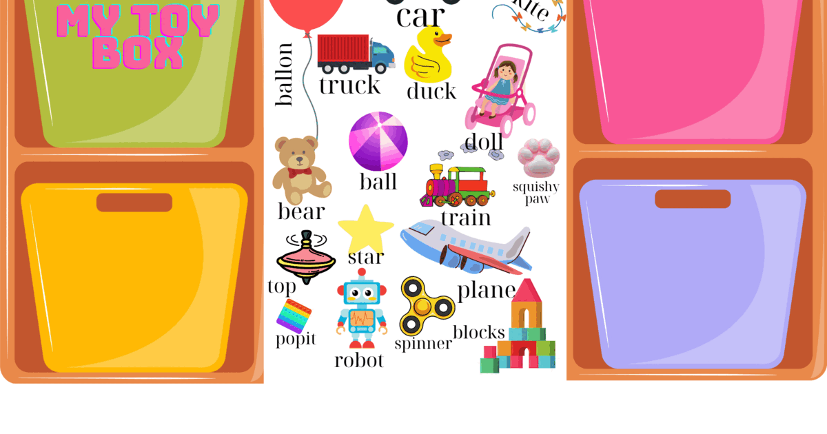 Проєкт My toy box | Інтерактивні матеріали. Англійська мова