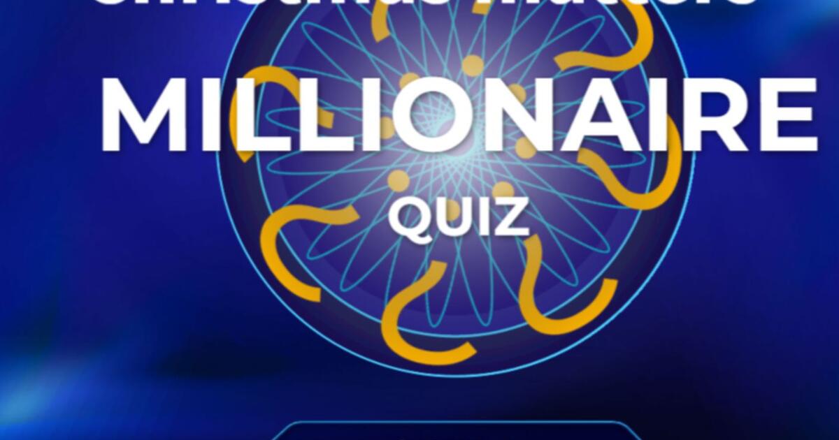 Інтерактив. Christmas Matters Millionaire Quiz. | . Англійська мова