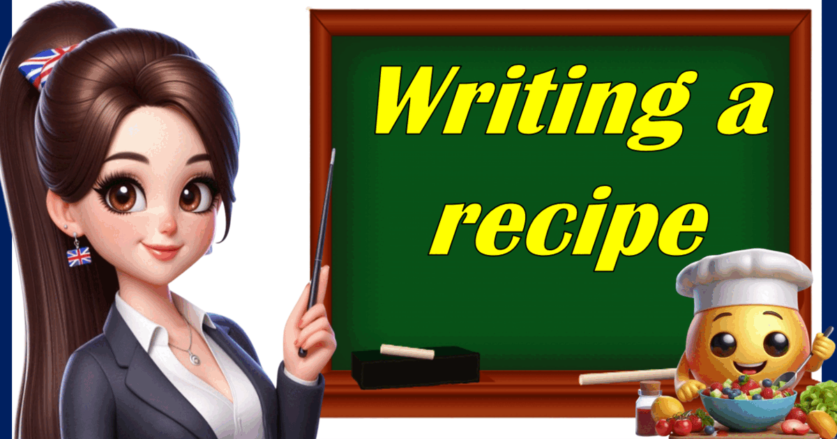 Writing a recipe | Презентація. Англійська мова