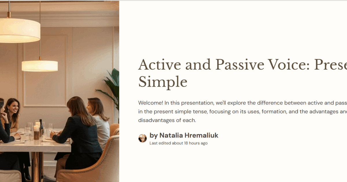 Pasive Voice Present Simple (expert) | Урок на 5 завдань. Англійська мова