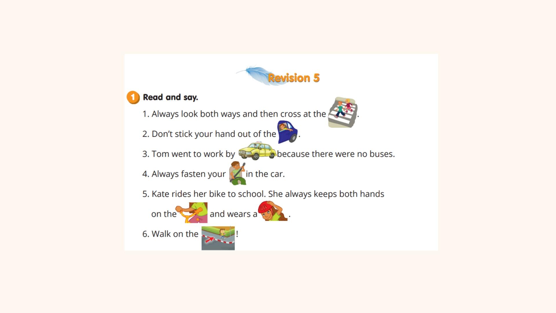 Unit 5 Getting around Smart junior 4 Revision | Презентація. Англійська ...