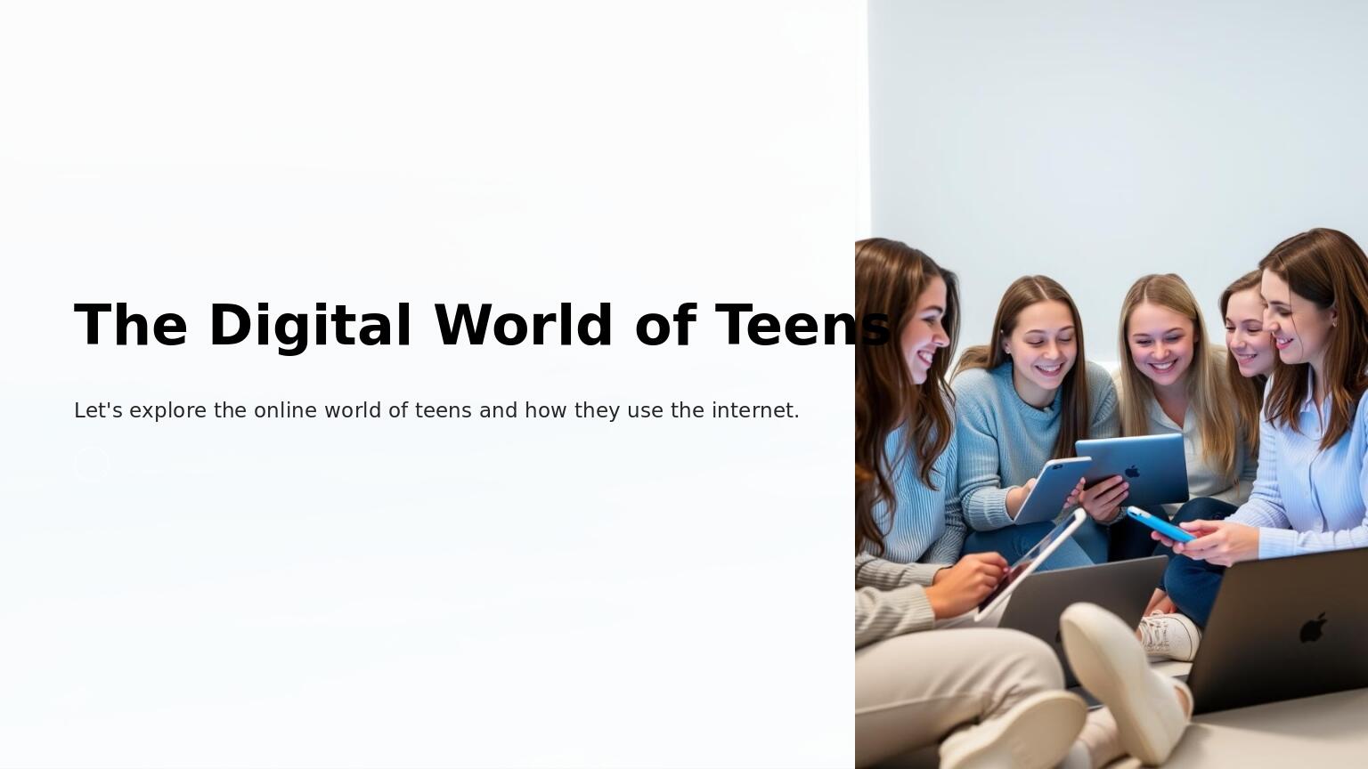 Презентація "The Digital World of Teens" | . Різне