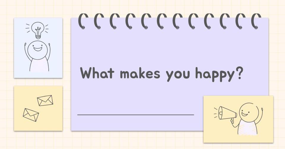 What makes you happy? A2 | Презентація. Англійська мова